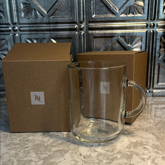 Nespresso | Kitchen | Nespresso Clear Glass Mug | Poshmark